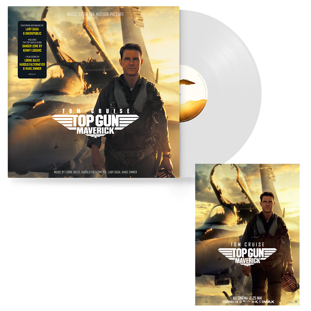 Vinyle Standard Poster Offert TOP GUN MAVERICK Music From The Moti vinyle-standard-poster-offert-top-gun-maverick-music-from-the-moti
